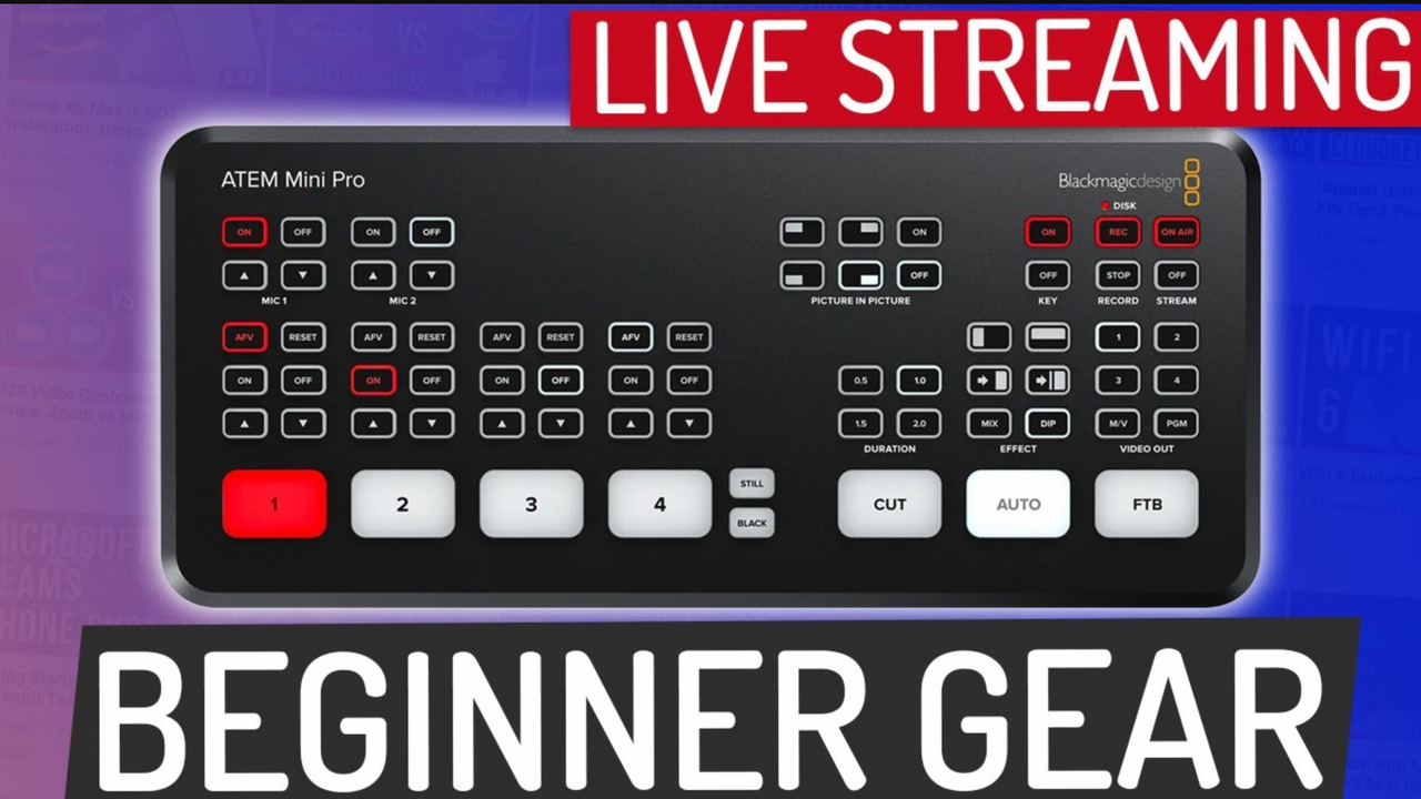 Best Beginner Gear to Livestream