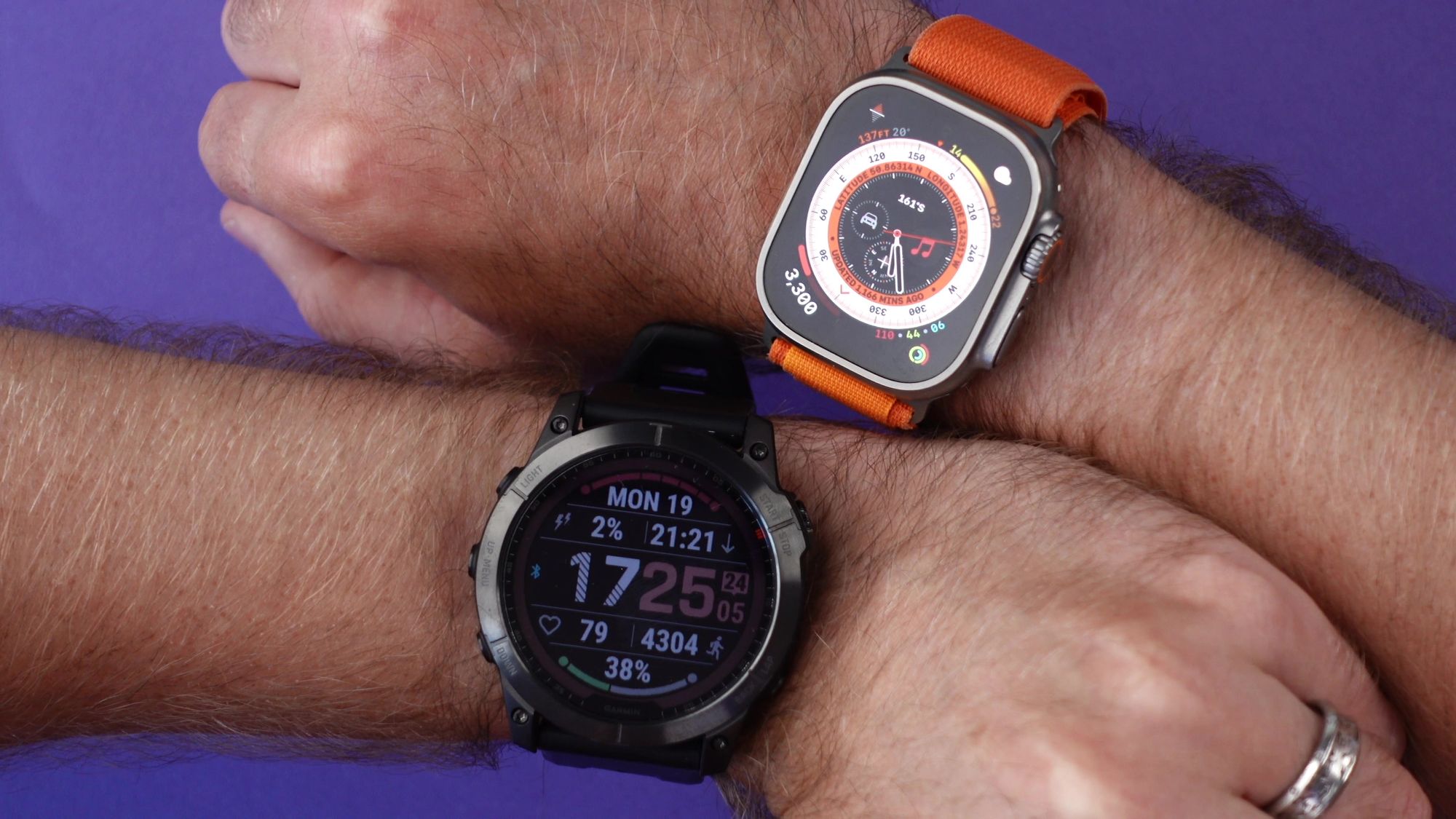 Garmin Fenix 7x VS Apple Watch Ultra Garmin Fenix 7x VS Apple Watch Ultra