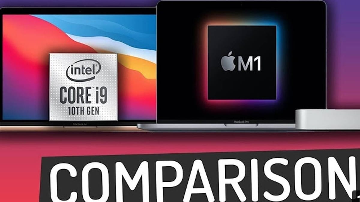M1 Mac Mini vs Intel Mac Mini vs i9 Macbook Pro